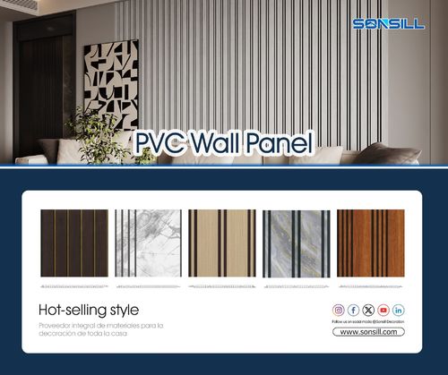 New Series Launch — Black Back PVC Wall Panels!