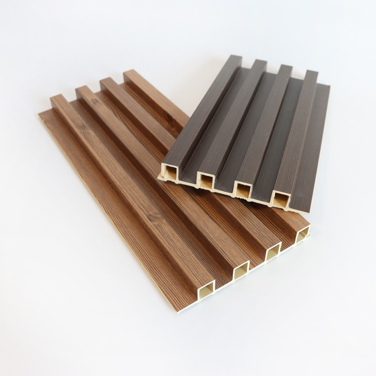 Fluted Interior WPC Wall Panel Indoor Decor Wood Plastic Composite PVC ...